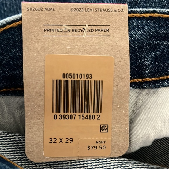 Levi's | Jeans | Nwt Levis 5 Original Fit Mens Medium Stonewash Mens ...